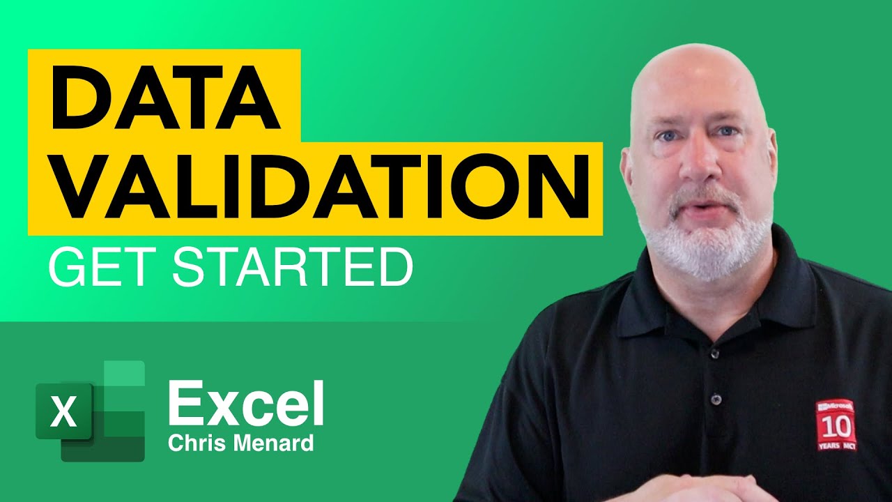 Excel - Getting started with Data Validation List
