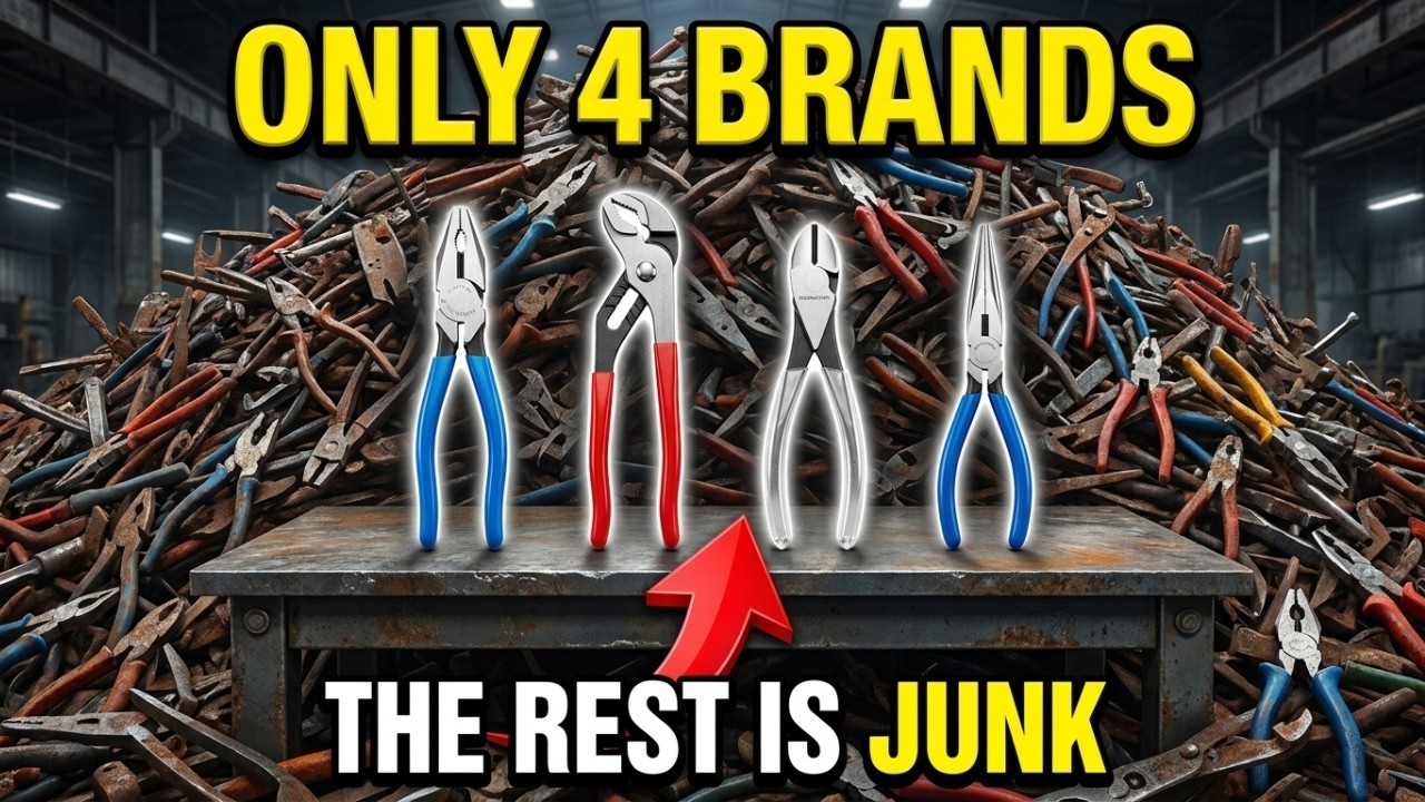 The Only 4 Pliers Brands Still Forged in America (Knipex Isn't One)