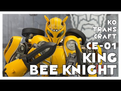 CE-01 KING BEE KNIGHT Oversize TransCraft TC02 Beetle Transformers BUMBLEBEE Review
