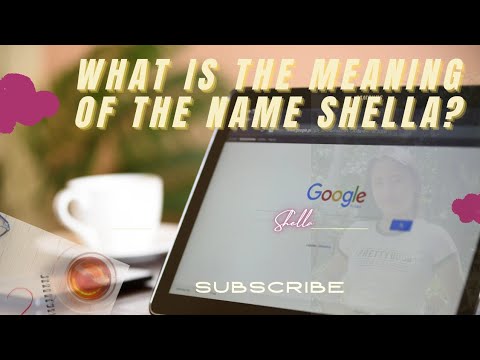 WHAT IS THE MEANING OF MY NAME ? I SEARCH IT ON GOOGLE | Shella Ligue