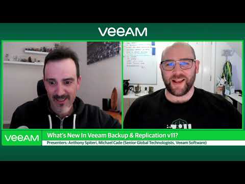 Industry Insights Episode 31: Veeam Backup & Replication v11