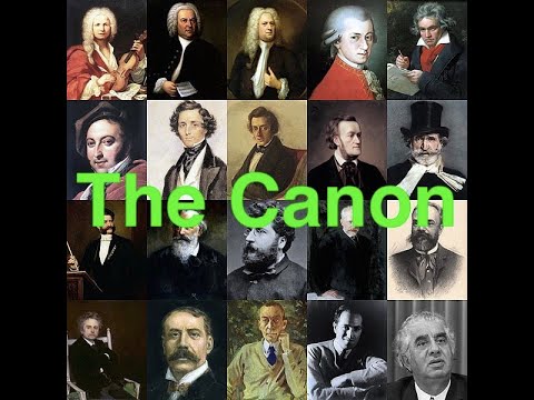 The Canon of classical music