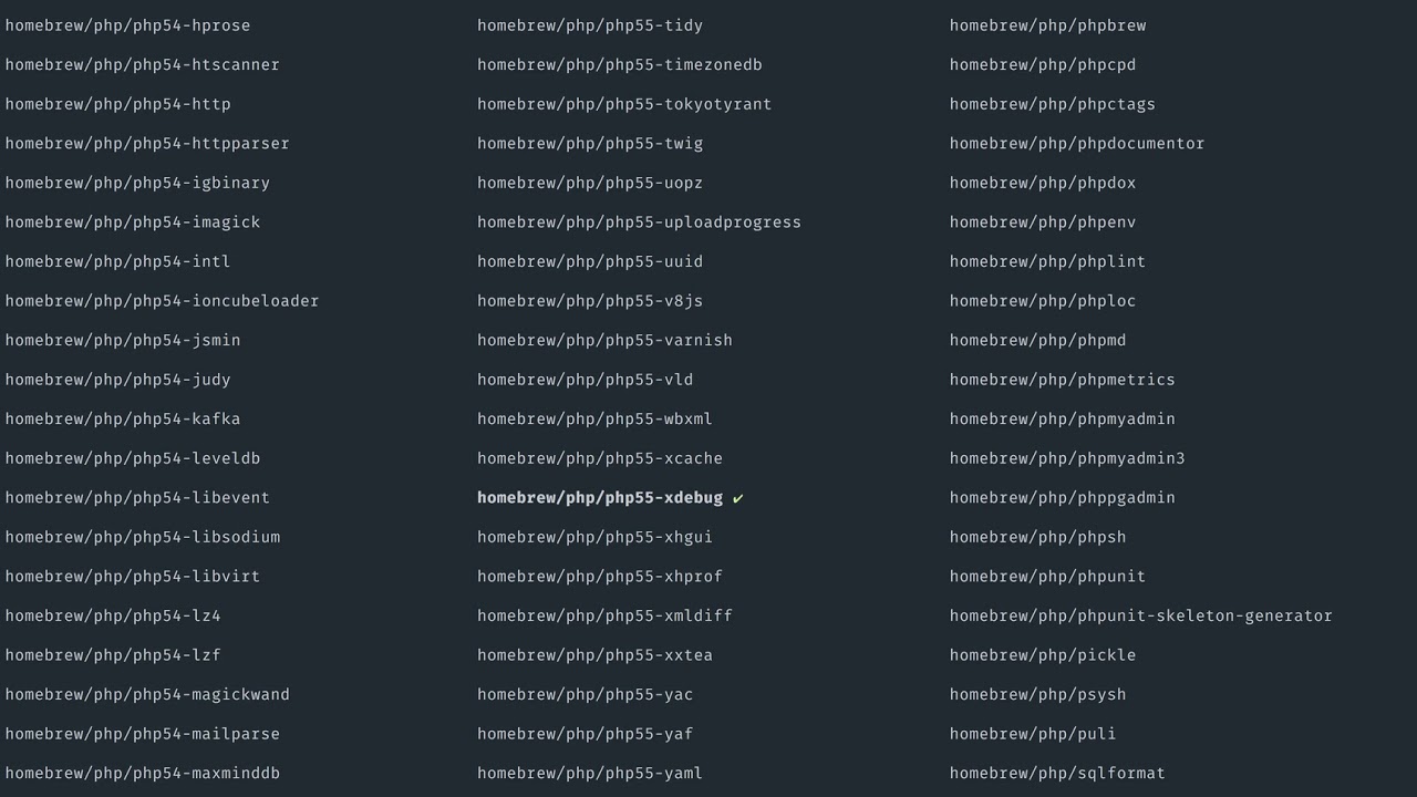 Step 1  Get PHP Installed