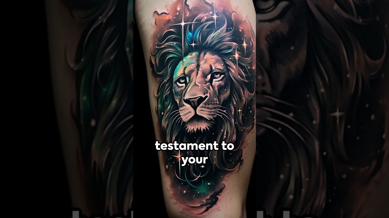 Lion Tattoo Ideas Inspirations you Need to See #shorts #liontattoo
