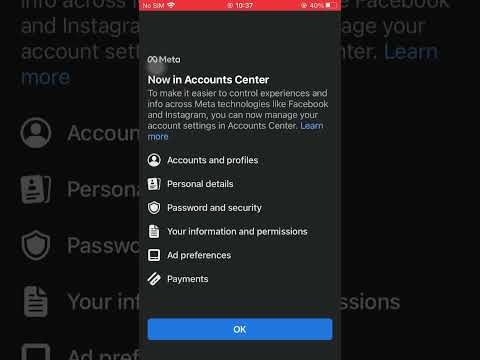 New update how to deactivate facebook|new 2023 update of meta