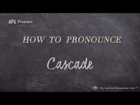 How to Pronounce Cascade (Real Life Examples!)