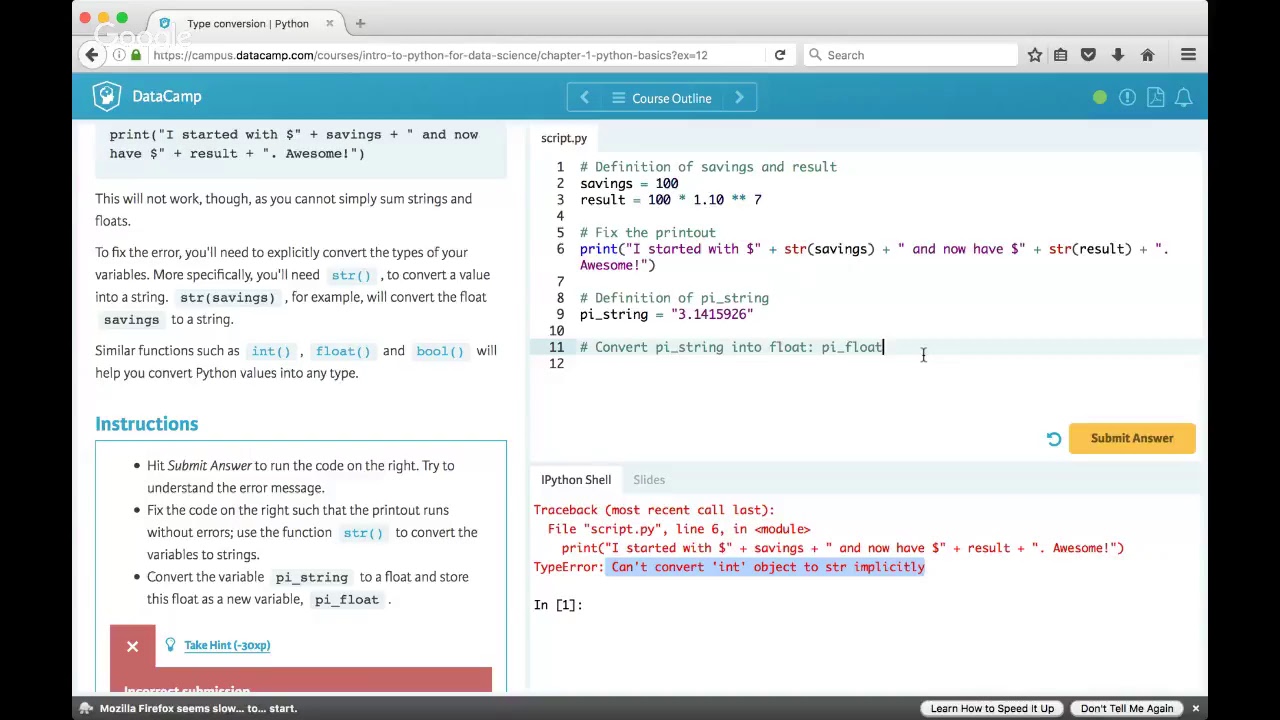 Intro to Python for Data Science | Part 1 Python Basics