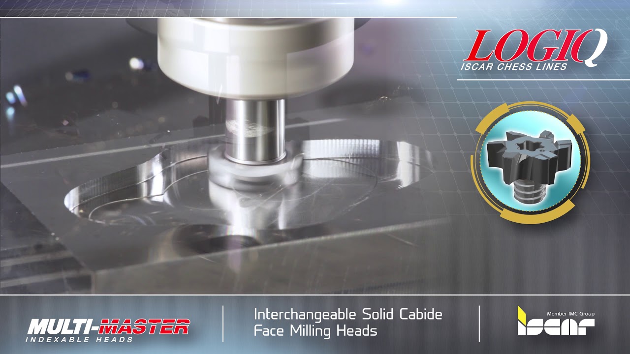 MULTI-MASTER Face Milling -  New ISCAR Product Launch