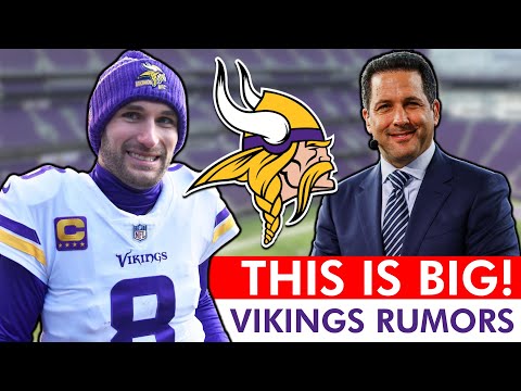 MAJOR Vikings Rumors From Adam Schefter Before The 2025 NFL Draft Ft. Kirk Cousins