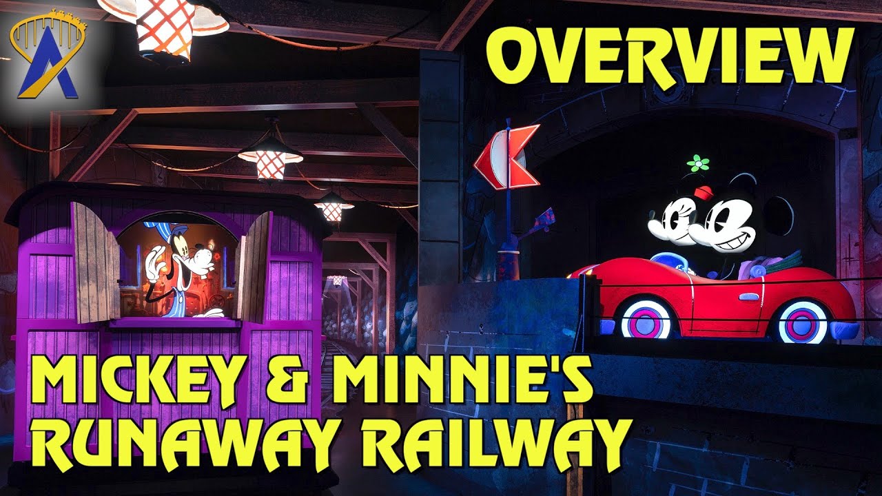 MyDisneyFix | Mickey & Minnie's Runaway Railway Attraction Overview ...