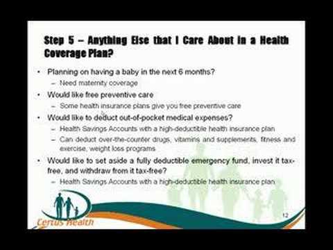 Misc Health Coverage Considerations (Step 5)