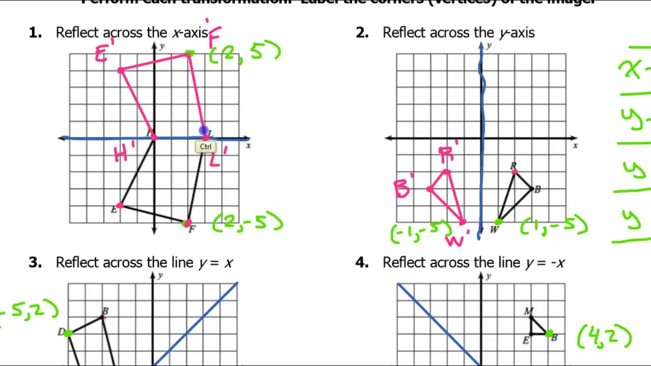 Day 2 HW - Basic Reflections