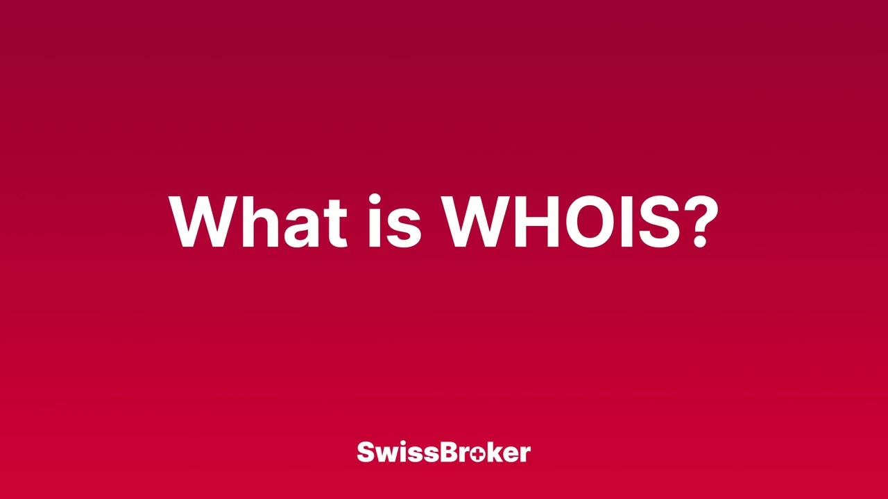 What is the meaning of WHOIS? [Audio Explainer]