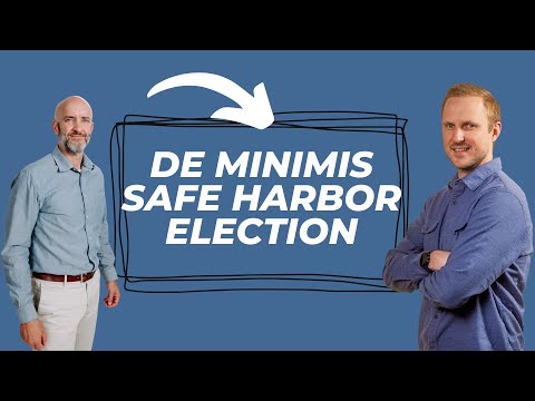 De Minimis Safe Harbor Election- REH Exclusive