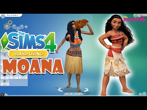 Steam Community :: Video :: The Sims 4 Island Living MOANA Create-A-Sim ...