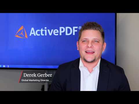 Q&A with Global Marketing Director of ActivePDF