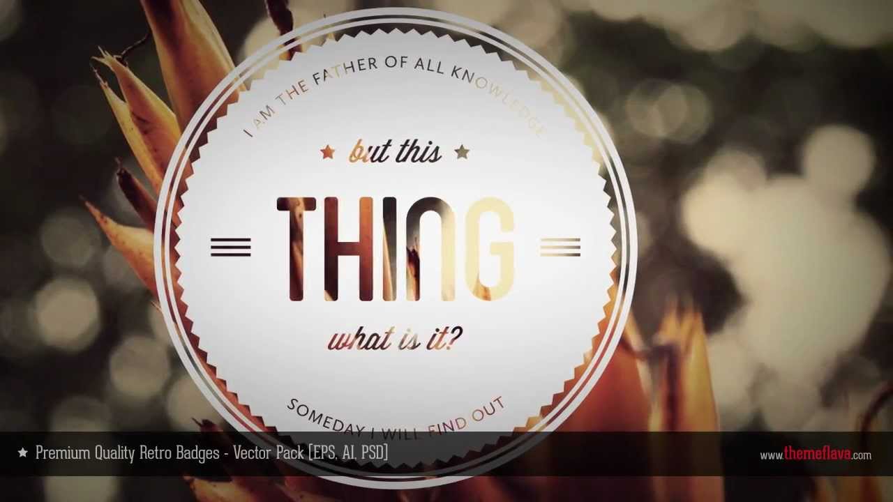 Premium Retro Badges - Vector Pack