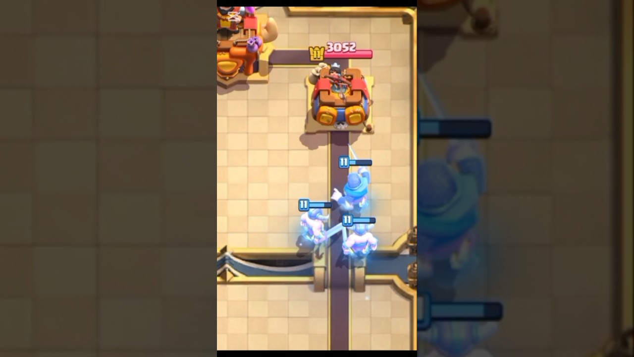 Barbarians Pro Trick 😱 | Clash Royale Elite Secret #gaming #barbarian #shorts
