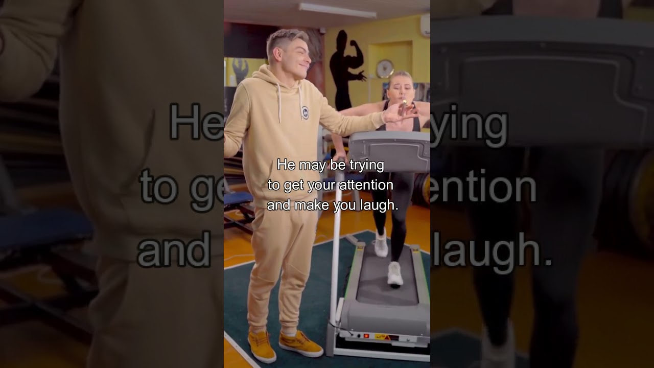 When A guy teases you #shorts #teasing #playful #likesyou #attention #laughter