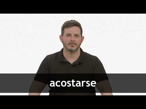 English Translation of “ACOSTARSE” | Collins Spanish-English Dictionary