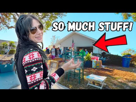 This MEGA YARD SALE Had It ALL!