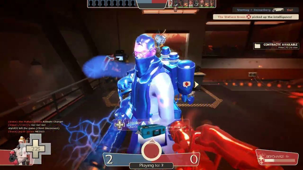 TF2: When you can cap intel while uber.