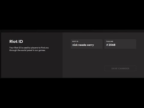 How To Change Your Name on Riot