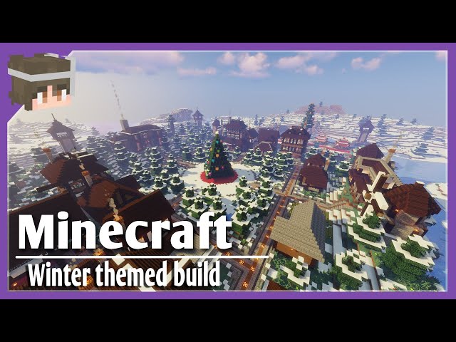 Winter Town Minecraft Map