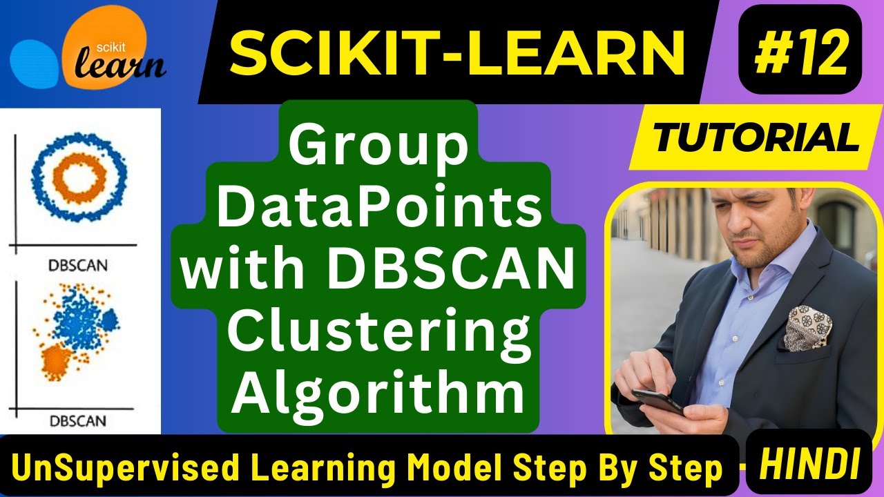 DBSCAN Clustering | Scikit Learn Tutorial | Sklearn Tutorial | Datacode With Sharad