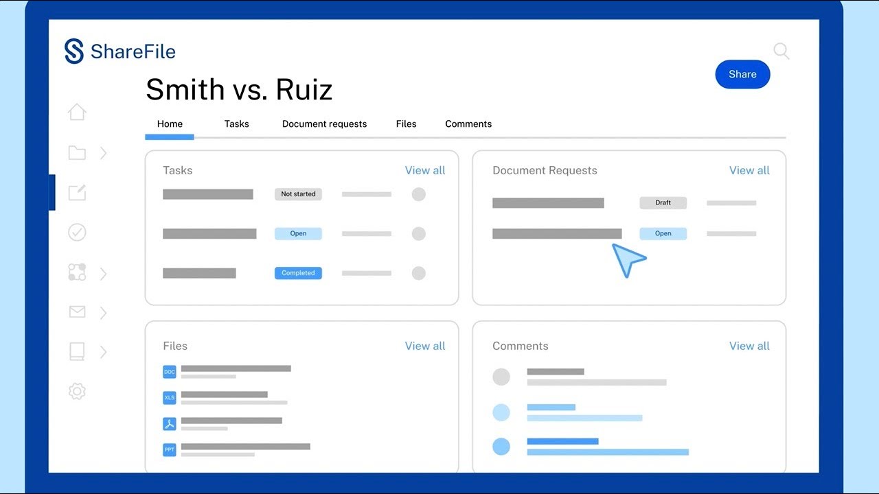 Streamline your document-related workflows with ShareFile for Legal
