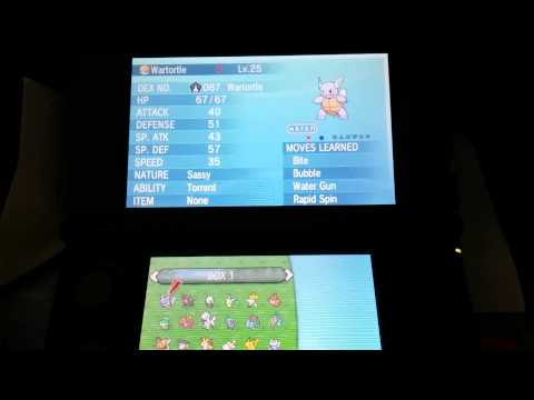 Pokemon X Y ALL SHINY POKEMON CHEAT PROOF