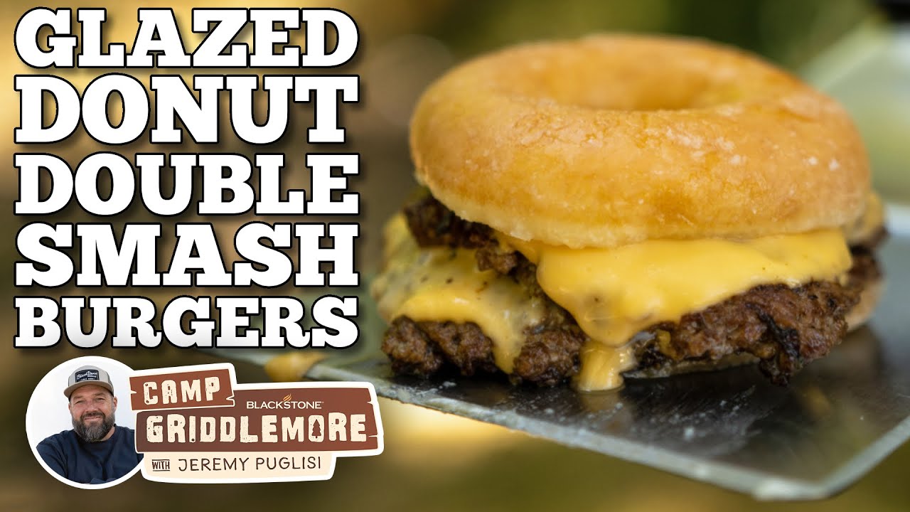 Glazed Donut Smashburgers | Blackstone Griddles