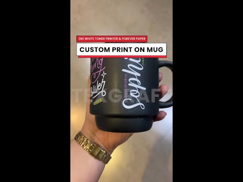 Custom print on Mug using OKI Pro8432WT.mp4