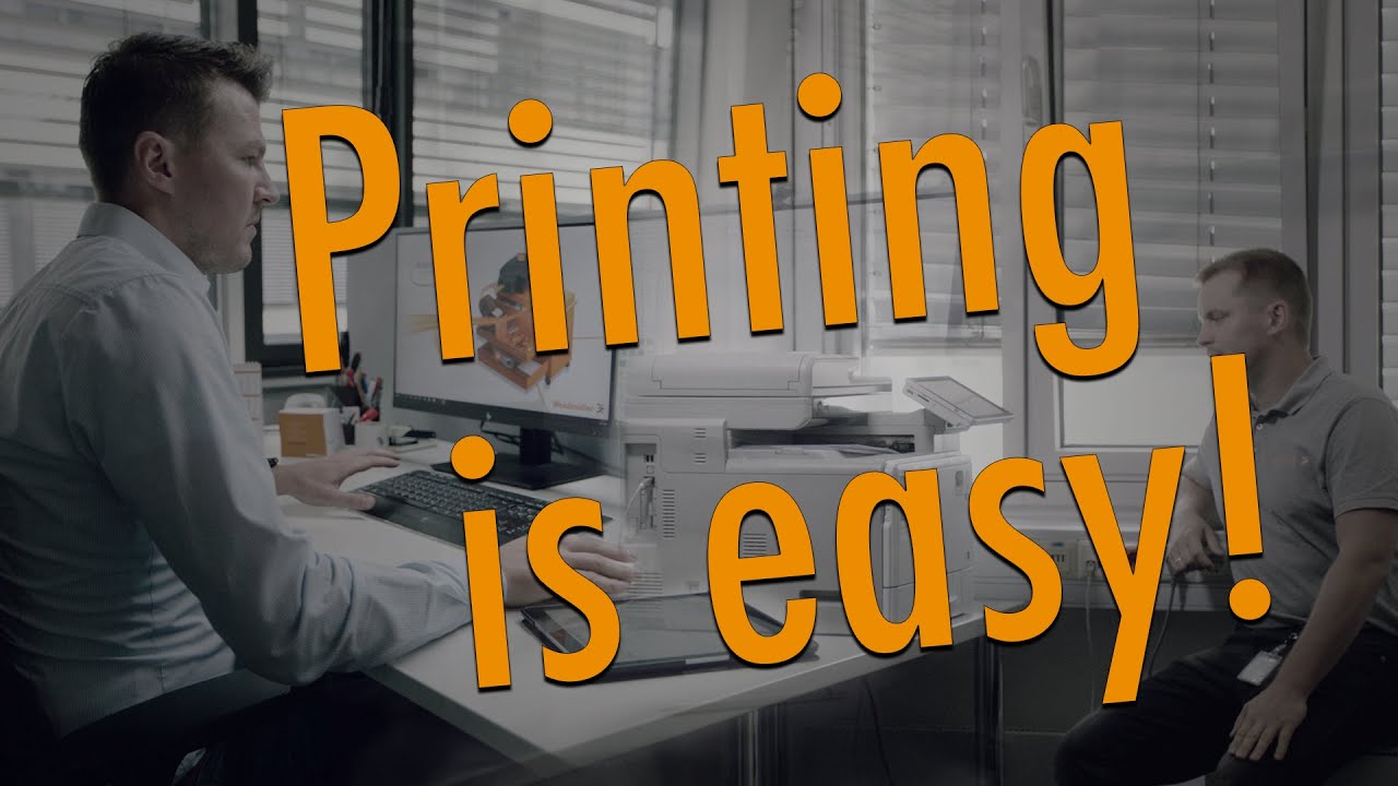 Workplace Solutions | Episode 1: Printing is easy!