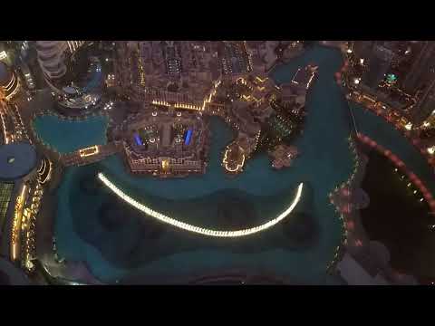 AMAZING DUBAI FONTAIN | Burj Khalifa View on The Dubai Fountain: Sama Dubai