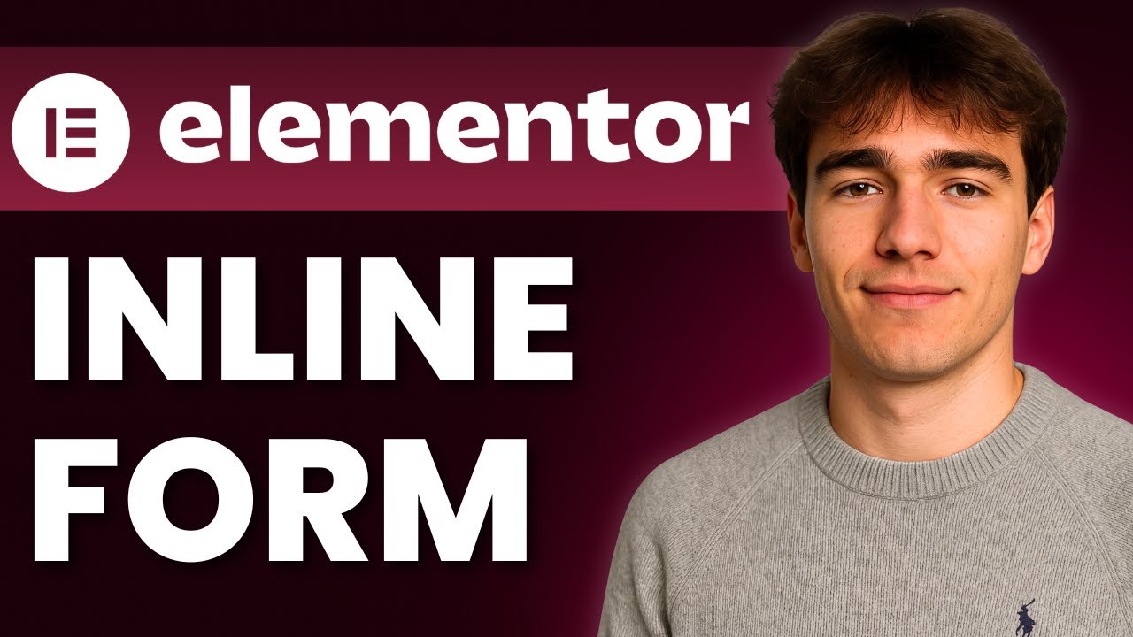 How To Make An Inline Form In Elementor Pro (Tutorial 2025)