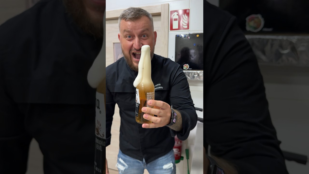 Viral Beer Bottle Trick – Mind-Blowing! 🍺✨