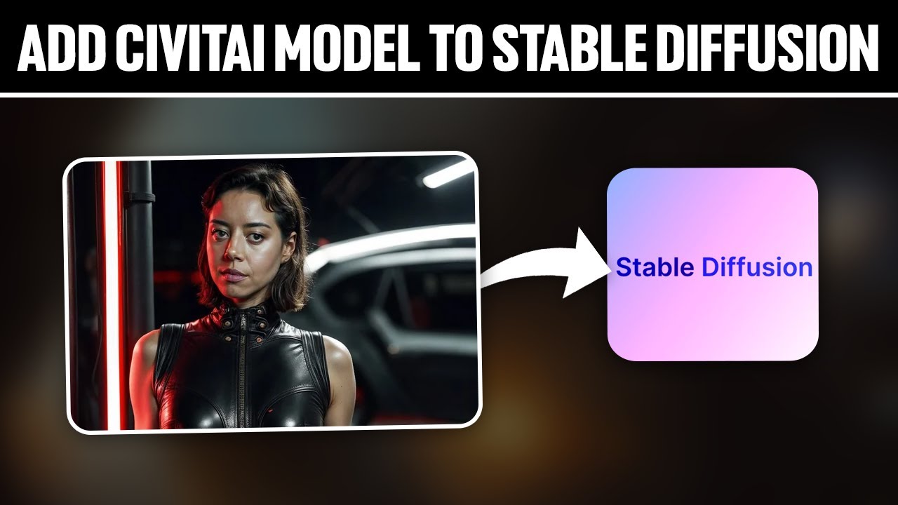 How To Add Civitai Model To Stable Diffusion ! (Full Tutorial)
