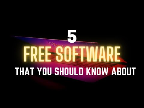 Download These 5 FREE Software NOW To Avoid Missing Out