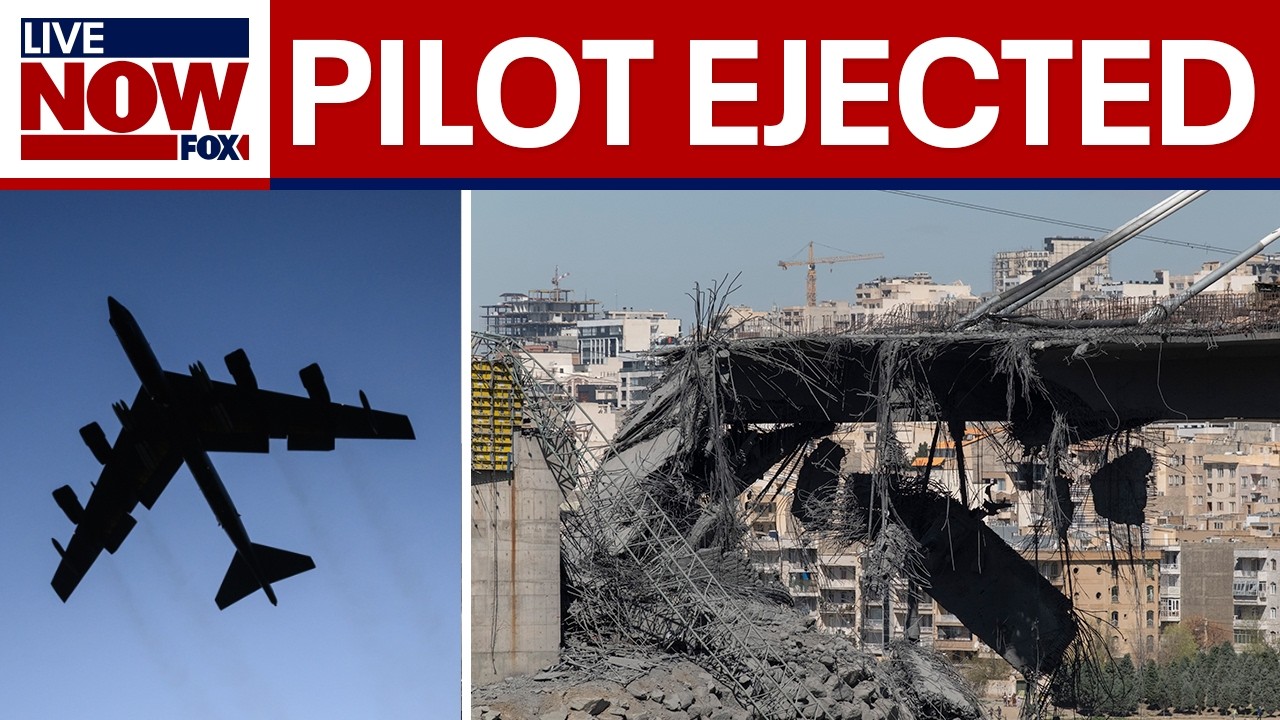 US pilot ejected after fighter jet hit, Iran says