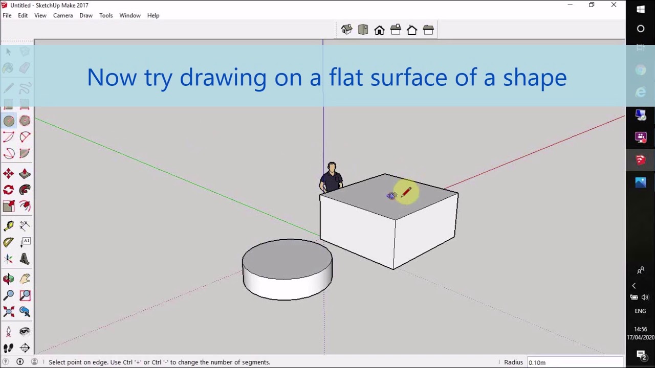SketchUp   basic shapes and push pull