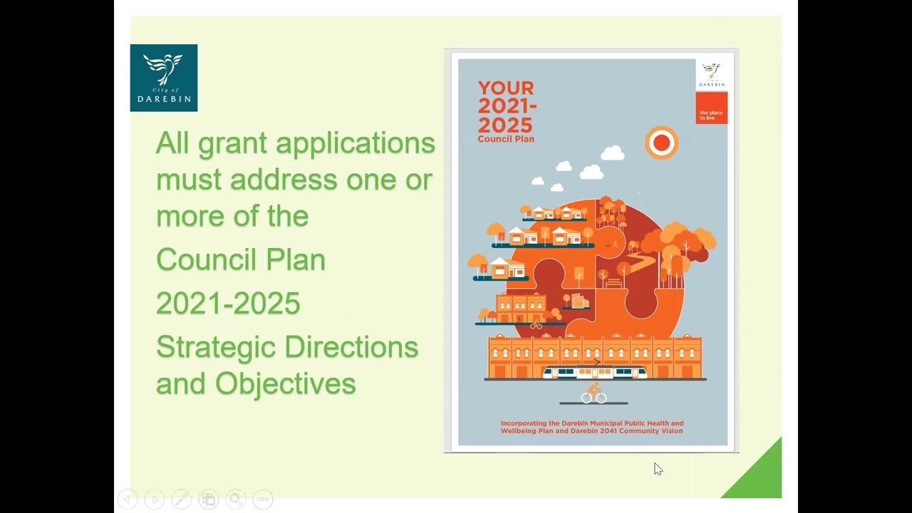 Community Grants information session