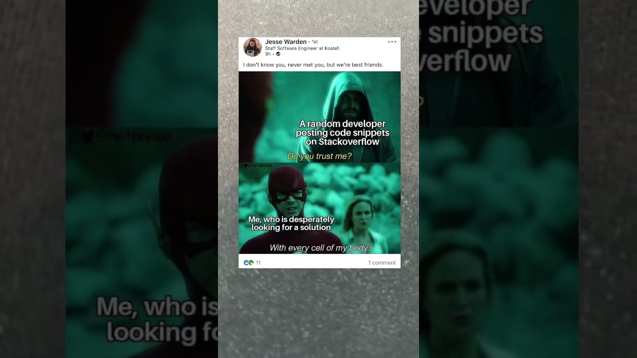 #codingmemes #programmerhumor #techtok #codetok #cstok #stackoverflow #codinglife #programming #soft