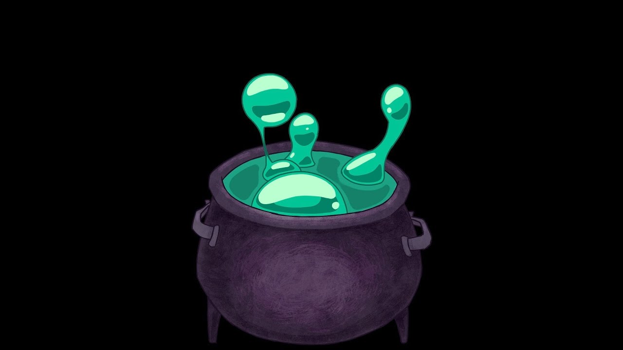 Witch's Potion Pot - 4K VJ Loop