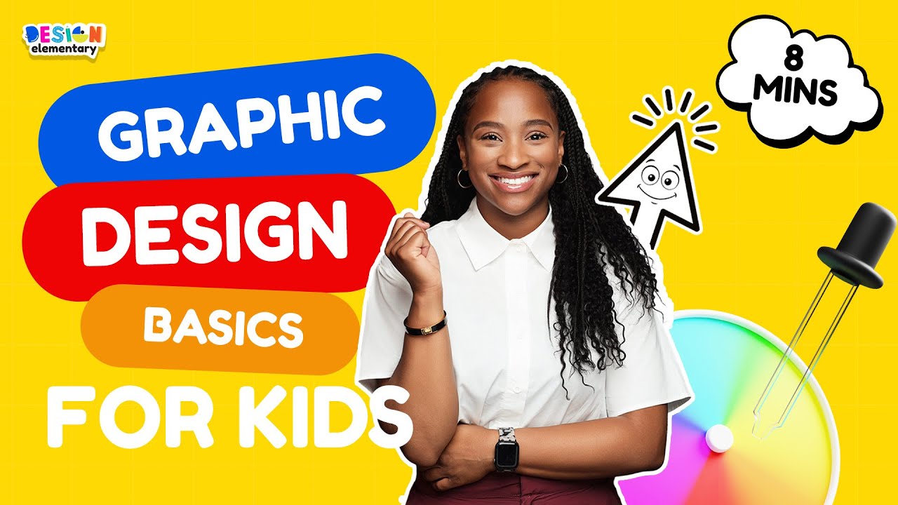Learn with Ms. C —Graphic Design for Kids —  Kids Song and Videos — Design Elementary