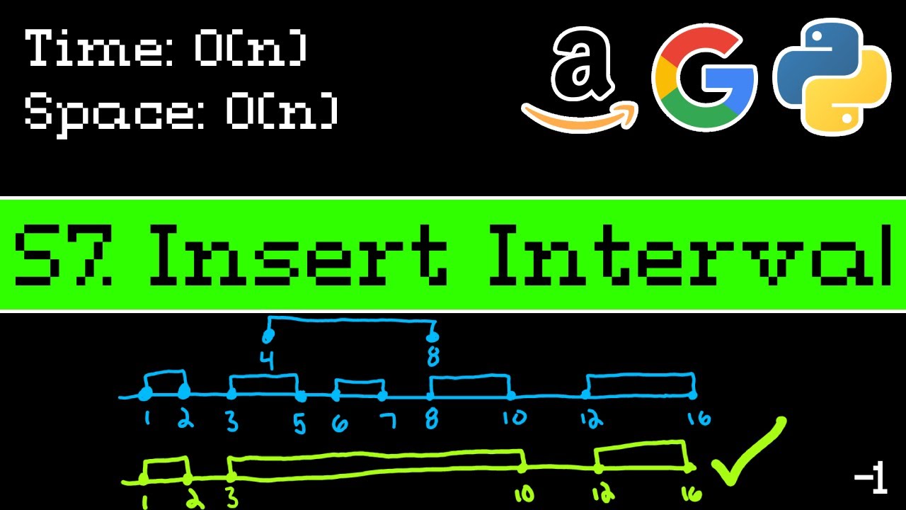 Insert Interval - Leetcode 57 - Blind 75 Explained - Intervals - Python