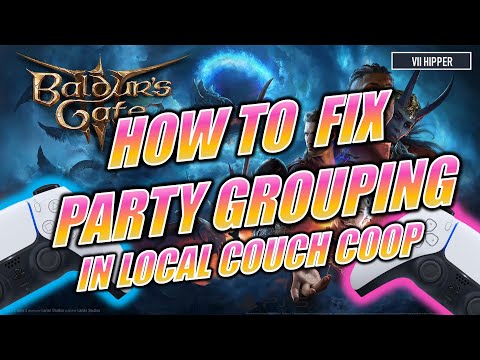 How to Fix Local Couch Co-op Party Groups in Baldur's Gate 3 (PS5)
