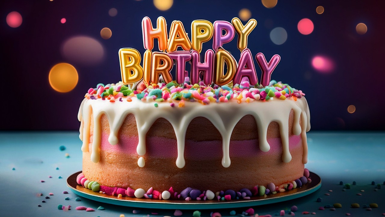 Happy Birthday to You Song – Repeat 2 Times 🎂🎉