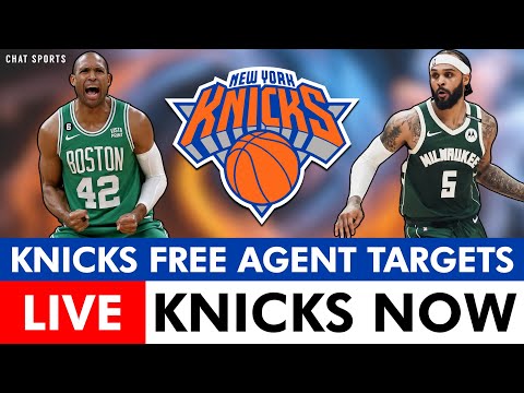 LIVE NY Knicks Rumors, News: Free Agent Rumors & Trade Targets ft. Al Horford & Gary Trent Jr.