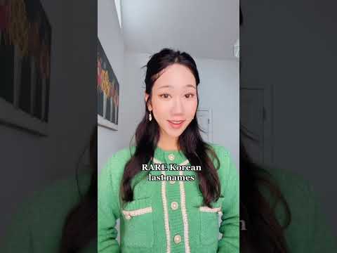 Most COMMON vs RAREST Korean last names!